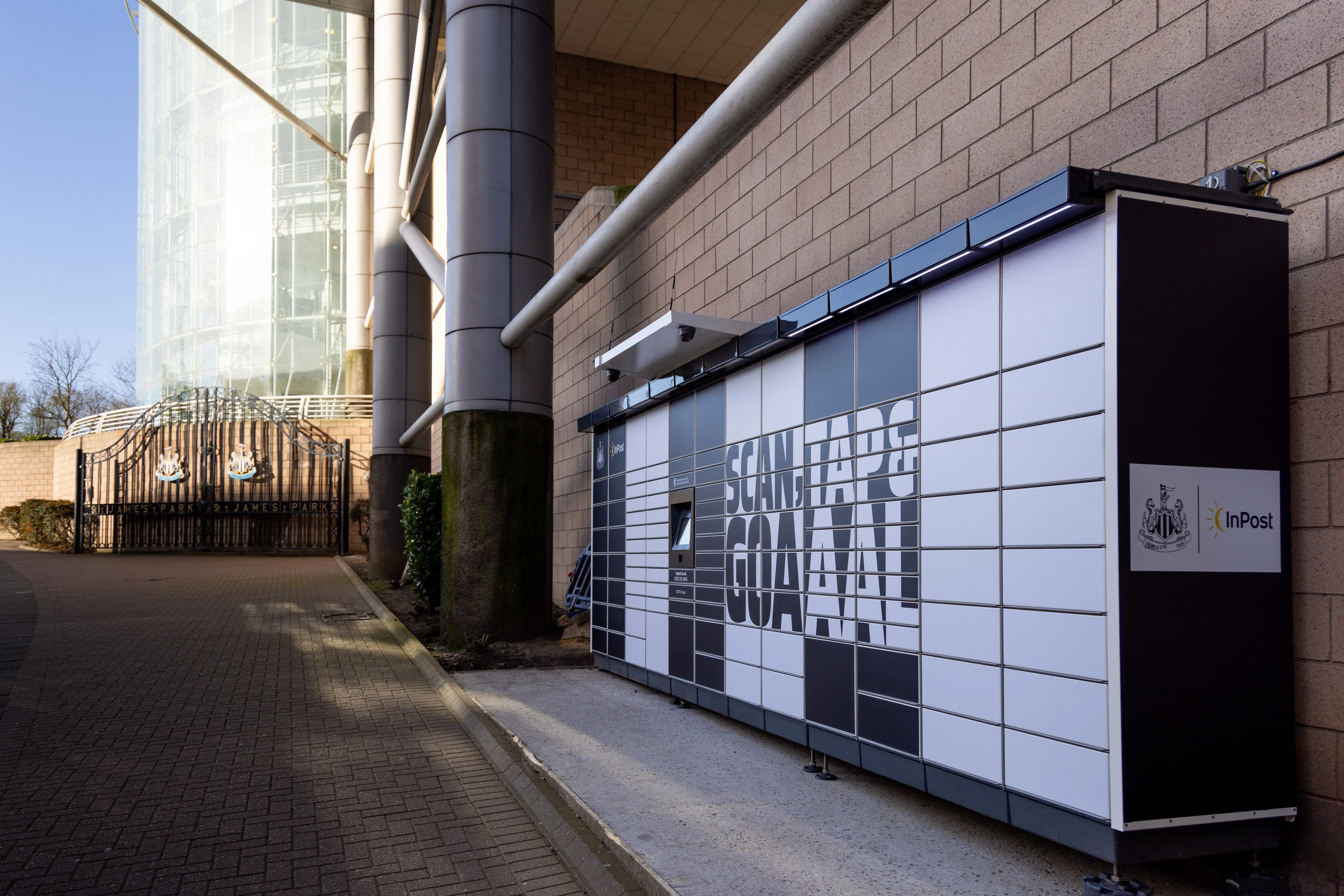 InPost | InPost presents Geordie-style lockers